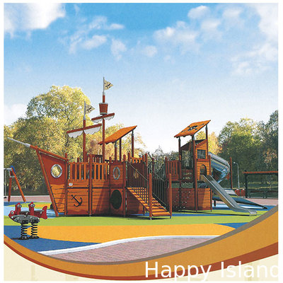 Pirate Ship Playground Set For Sale - Commercial Playground Equipment Manufacturer