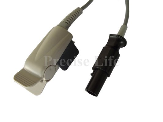 Compatible Datex OXY-F4-H Adult finger clip SpO2 sensor probe,7-pin ,3 meters