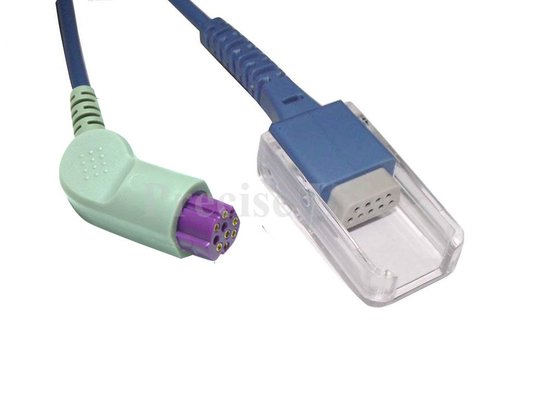Compatible Artema SL033057 SpO2 adapter cable, Round 10-pin to DB9 pin,8ft