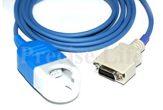Compatible Nihon Kohden JL-302T SpO2 adapter cable,AMP 20-pin to DB 9-pin,8ft