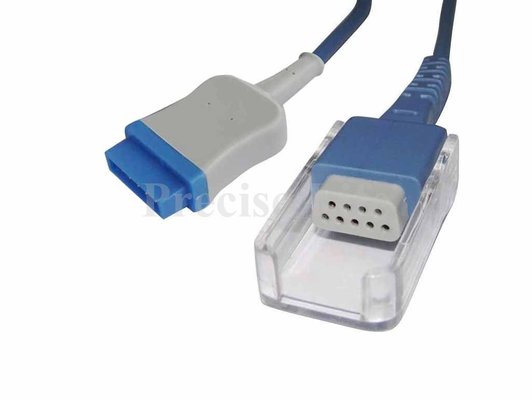 Compatible GE Dash 2021406-001 SpO2 adapter cable,Rectangle 11-pin to DB 9-pin,8ft