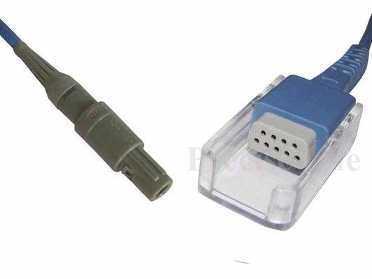 Compatible Mindray 0010-20-42594 SpO2 adapter cable,Redel 6-pin to DB 9-pin,8ft