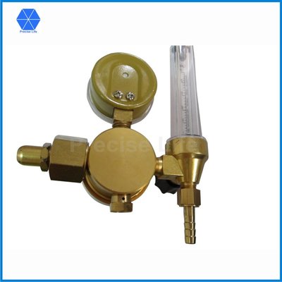Forged copper CO2 /Argon regulator, G5/8 female CO2/Argon pressure regulator, AR Reducer Pressure Gas Flowmeter