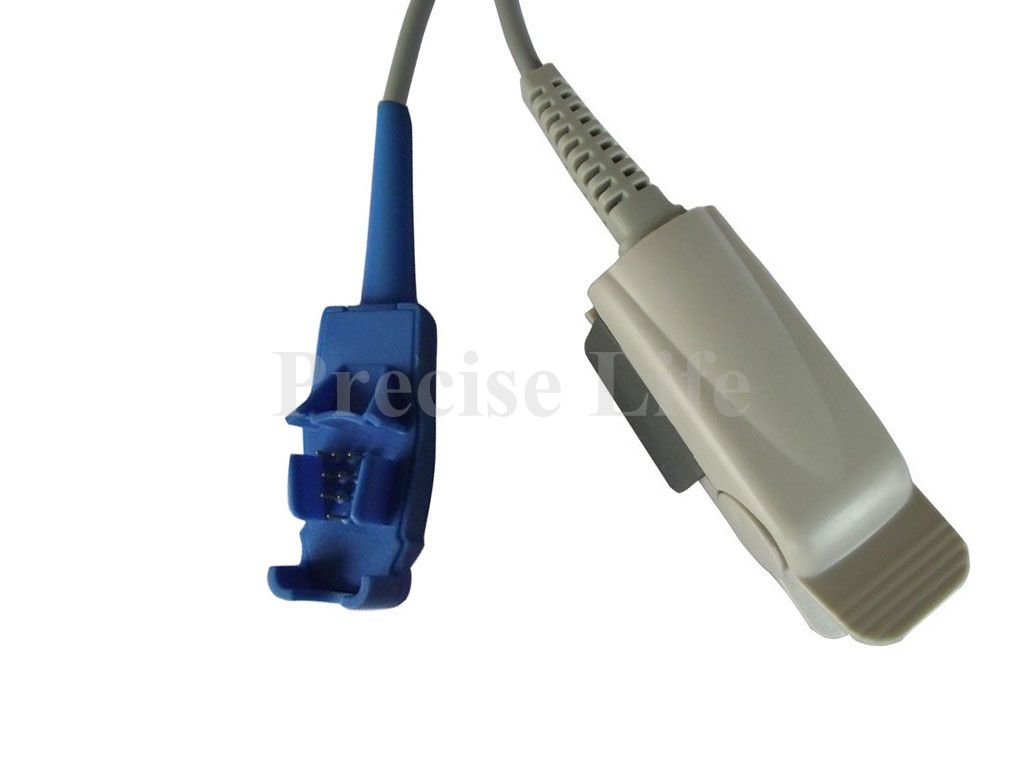 Compatible Datex OXY-F-UN neonate wrap SpO2 sensor probe,8-pin ,1 meter