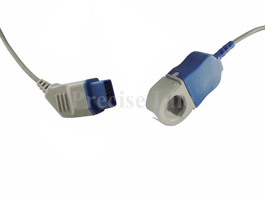 Compatible Nihon Kohden TL-201T SpO2 adapter cable, Rectangle 14pin to DB9 pin,8ft
