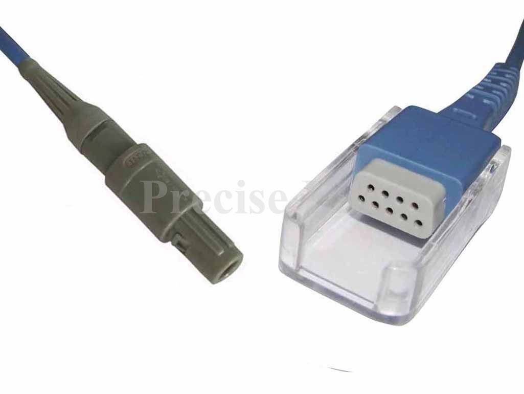 Compatible Mindray 0010-30-42602 SpO2 adapter cable,Redel 6-pin to DB 9-pin,8ft