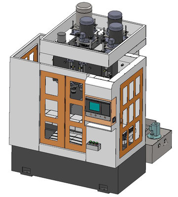 Automatic Electric Special Purpose Machines , 4 Spindle Cnc Drill Machine For Plumbing Tools