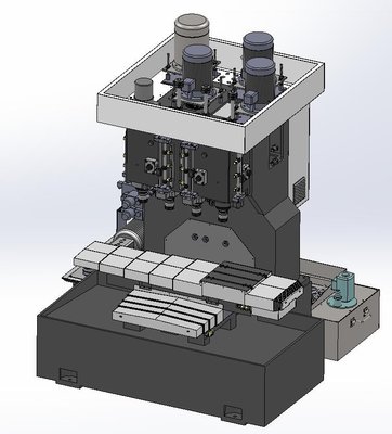 Automatic Electric Special Purpose Machines , 4 Spindle Cnc Drill Machine For Plumbing Tools