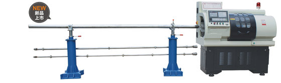 Entirety Casting Metal CNC Turning Machine , CNC Turning Lathe Machine With Auto Bar Feeder