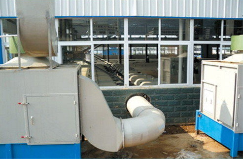 Strong Suction Vortex Wet Type Industrial Dust Collector Self Excitation For Polish Work Shop