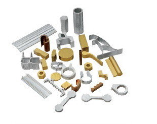 General Type Automaitc Metal Cutter Machine Brass / Aluminum  Extruded Sections