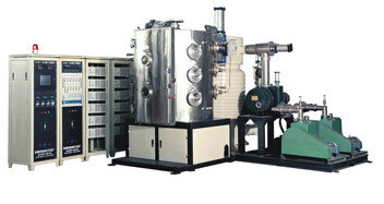 Industrial Vacuum Coating Machine , Hardwares Plasma Coating Machine With PLC Control