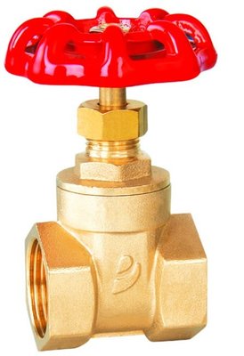 High Pressure Plumbing Gate Valve , Brass Gate Valves For Water Threaded Bonnet DN Design