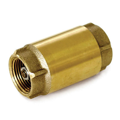 Commercial Swing Plumbing Valves , Horizontal Check Valve With Sand Blasting Polishing Treatment