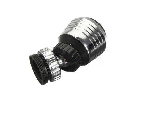 Tap Aerator Faucet Accessory , Shower Head Swivel Adapter For Water Saving Spa