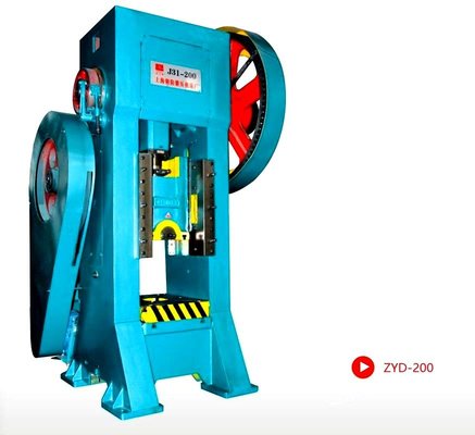 200T Mechanical Press Punching Machine Compact Structure For Cold Stamping Process