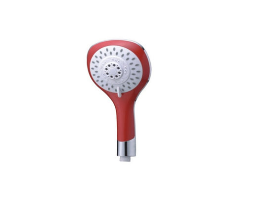 Multiple Colors Plastic Hand Shower / Most Powerful Shower Head Easy To Install