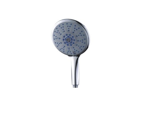 ZYD-2050 Five Fuction Round Shape ABS Plastic Injection Chrome Plated Bathroom Accessory Shower Hand