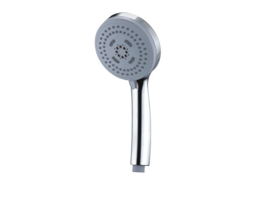 ZYD-2094 Five Fuction Round Shape ABS Plastic Injection Chrome Plated Bathroom Accessory Shower Hand