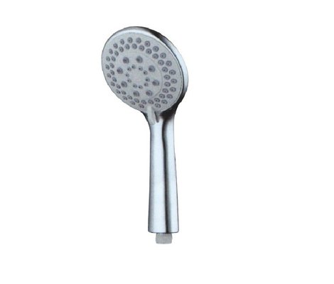 ZYD-3021 Five Fuction Water Saving  Round Shape ABS Plastic Injection Chrome Plated Bathroom Accessory Shower Hand