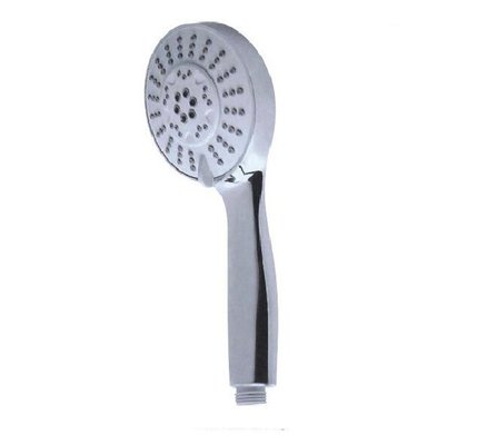 ZYD-3098 Three Fuction Water Saving  Round Shape ABS Plastic Injection Chrome Plated Bathroom Accessory Shower Hand