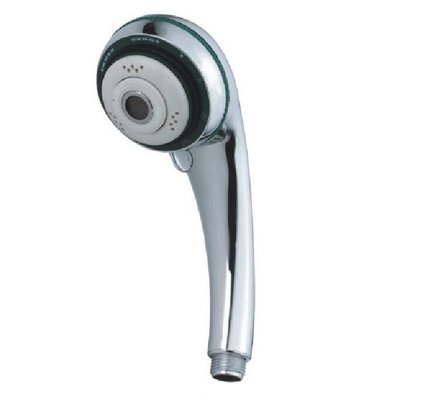 ZYD-918 Five Fuction Water Saving  Round Shape ABS Plastic Injection Chrome Plated Bathroom Accessory Shower Hand