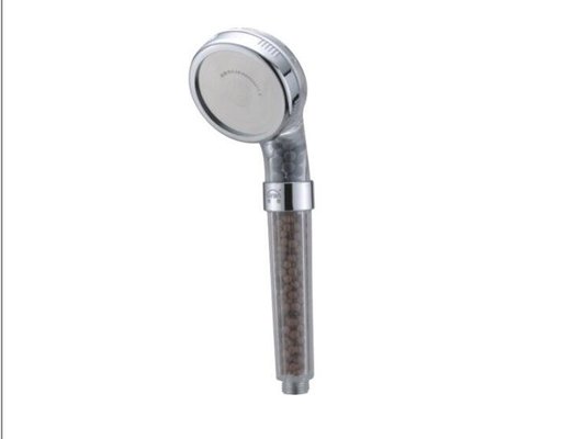 ZYD-2018 One Fuction Water Saving  ABS Plastic Injection Chrome Plated Bathroom Accessory Anion Massage Shower Hand