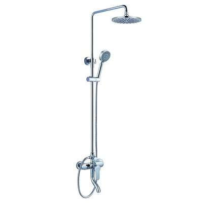 Height Flexible Adjust Bathroom Shower Set With Shower Head And Hand Shower