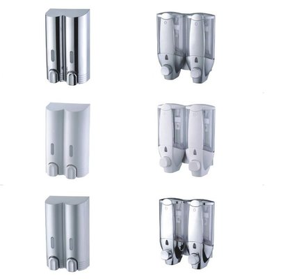 Adjustable Bathroom Shower Set Aluminum Crystal Square Top Shower