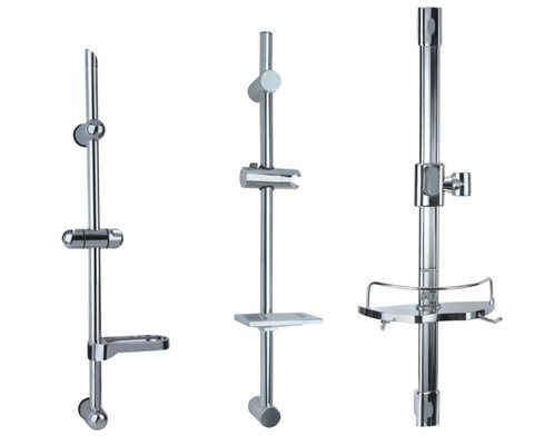 60cm Long Brass Chrome Plated Bathroom Shower Set With ABS Multiple Shower Heads