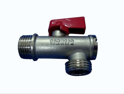 Low Weight Plumbing Valves Toilet Angle Valve With Great Regulation Performance