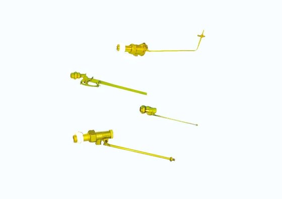High Precision Adjustable Brass Float Ball Valve With Stainless Steel / Copper Ball