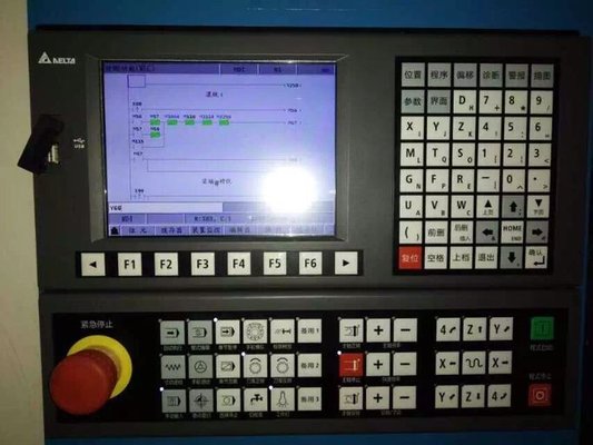 PLC Control High Speed Drilling And Tapping Combination Machine For Faucet Valve Metal