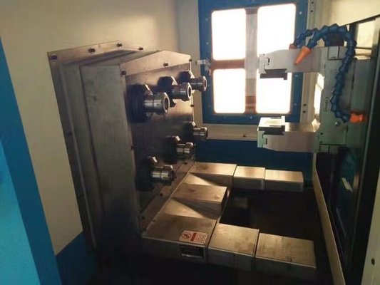 Horizontal Cnc Five Axis Drilling And Tapping Servo Motor Fastspeed Dust Collector
