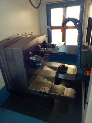 Horizontal Cnc Five Axis Drilling And Tapping Servo Motor Fastspeed Dust Collector