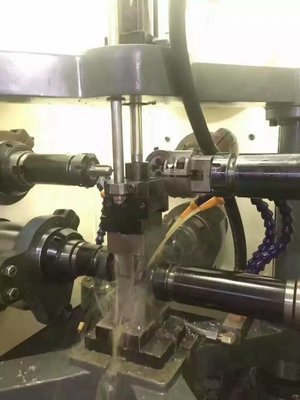 Multi-axis spindle CNC drilling and tapping servo motor machine for stainless bibcock popular for  iran, india, russia