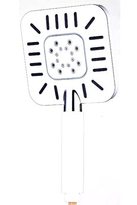 Square shape one function chrome plating high pressure water saving bathroom hand shower