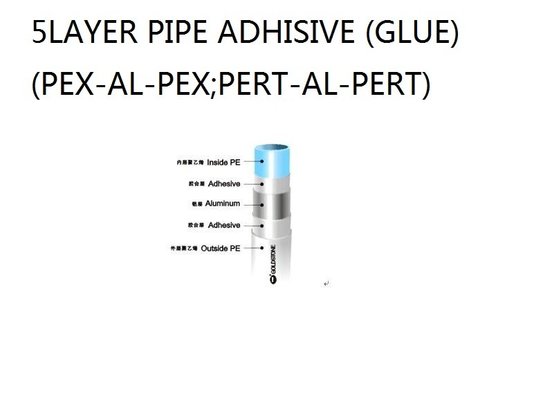 Industrial Super Strong Adhesive Glue For Aluminum Plastic Composite PERT-AL-PERT FIVE LAYER PIPE