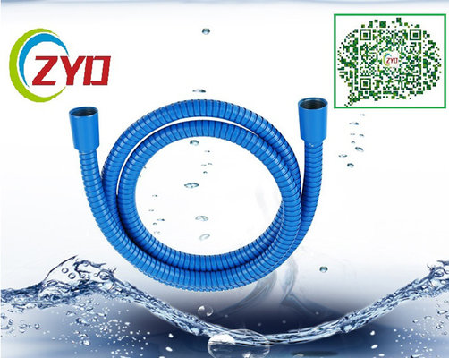 Stainless Steel Double Buckle Extra Long Shower Head Hose Bathroom Handheld Metal Chrome Flexible Shower Hose