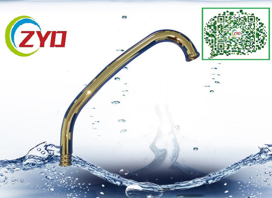 18mm Diameter Fisher Swing Deck Mounted Single Lever Cold Water Facuet Spout Accessory Free Lead  Round Bended Pipe