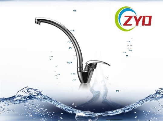 C5 Type Stainless Steel Kitchen Sink Faucet spout 28MM Dia. Deck Mounted 360 Rotatable Chrome Faucet Water Tube