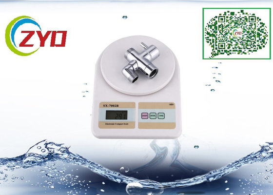 1/2MX3/4MX3/4F Shower Room Accessory Brass Chrome Plated Three Way T-adapter Toilet Bidet Water Diverter Valve