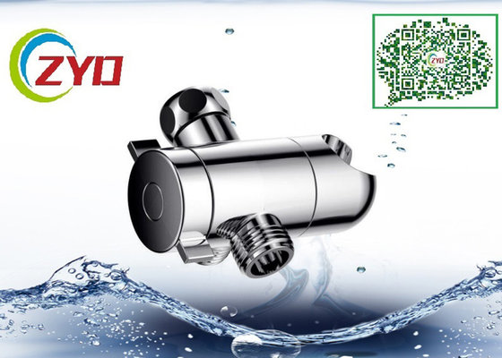 3-Way Diverter For Bathroom Handheld Shower Head Shower Arm Bath Chrome Plated