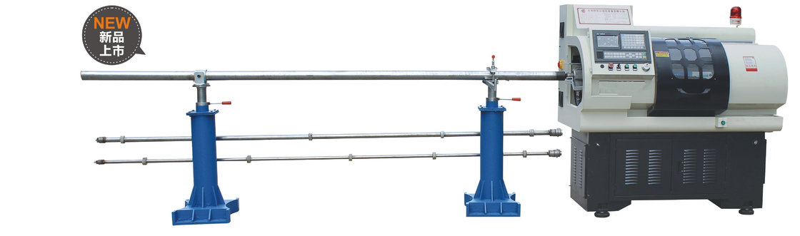 Entirety Casting Metal CNC Turning Machine , CNC Turning Lathe Machine With Auto Bar Feeder