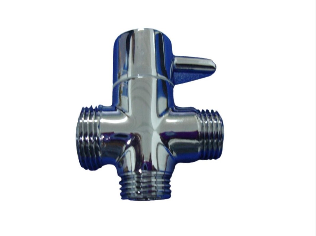 T Connector Pool Plumbing Valves , Three Way Shut Off Valve For Sprayer Kit
