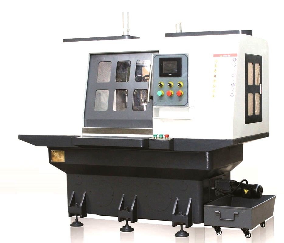 Two Spindle Cnc Vertical Machining Center Rotary Disk Type Hardware Products