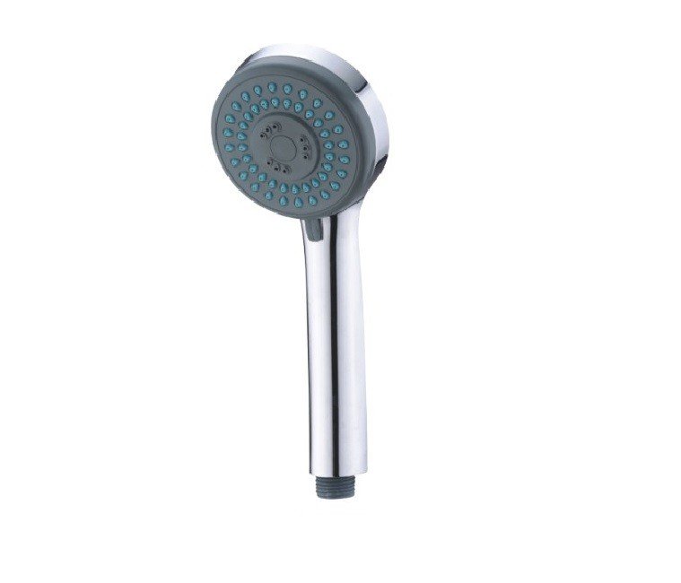 ZYD-3036 One Fuction Water Saving  Round Shape ABS Plastic Injection Chrome Plated Bathroom Accessory Shower Hand