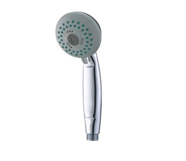 ZYD-2015 Five Fuction Water Saving  Round Shape ABS Plastic Injection Chrome Plated Bathroom Accessory Shower Hand