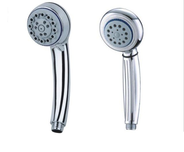 ZYD-2020 Five Fuction Water Saving  Round Shape ABS Plastic Injection Chrome Plated Bathroom Accessory Shower Hand