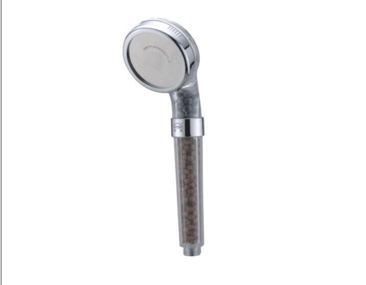 ZYD-2018 One Fuction Water Saving  ABS Plastic Injection Chrome Plated Bathroom Accessory Anion Massage Shower Hand